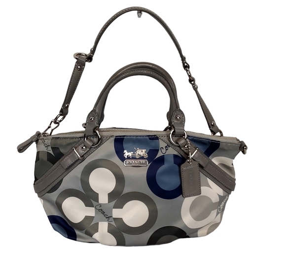 Coach | Bags | Vintage Coach Madison Clover Sophia Sateen Shoulder Bag ...